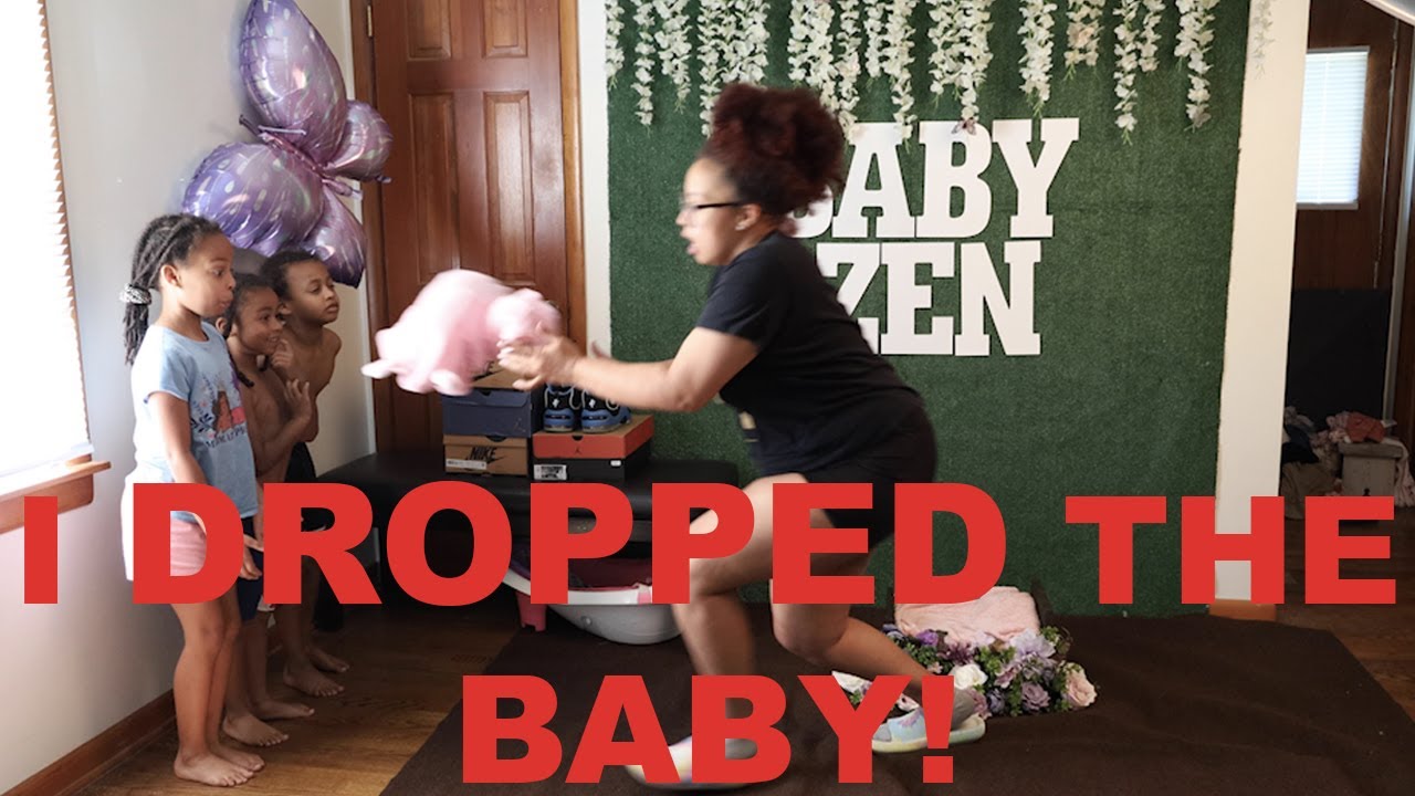 I DROPPED THE BABY - YouTube