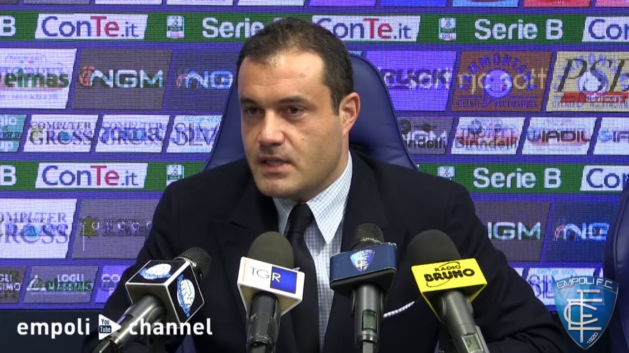 Il direttore generale Andrea Butti in conferenza stampa alla fine del ...