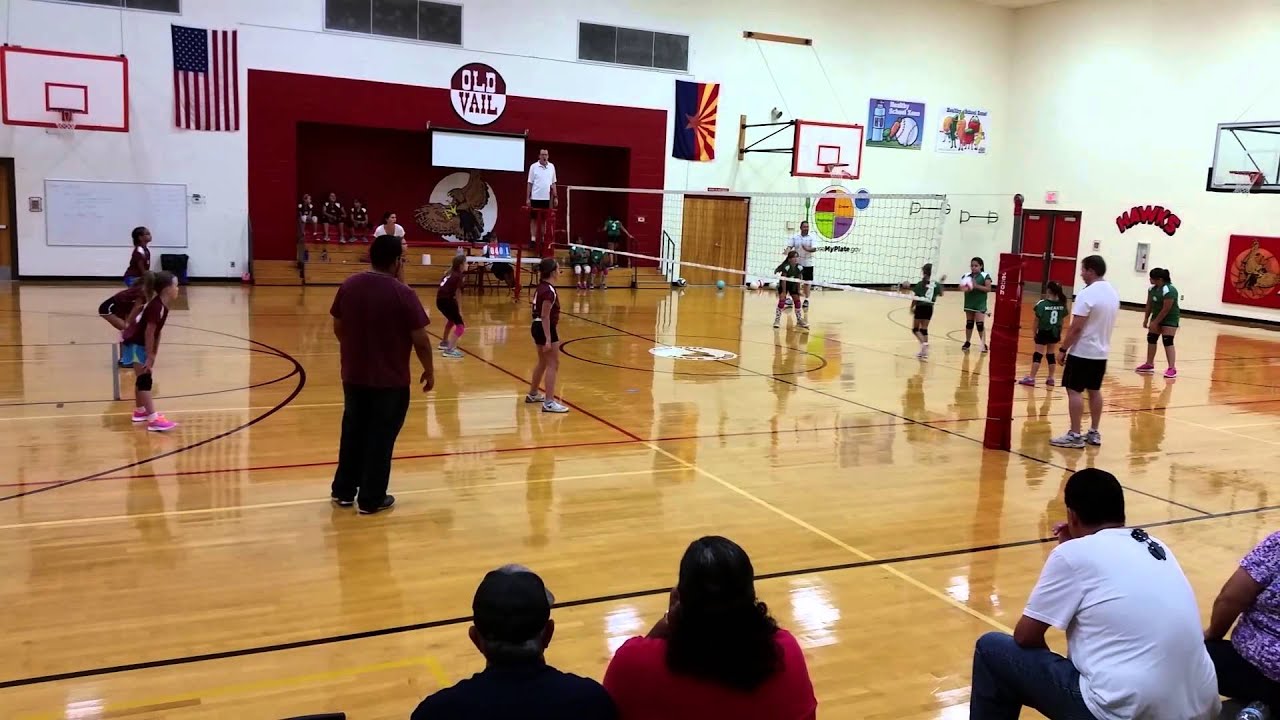 Makayla Carter volleyball game - YouTube