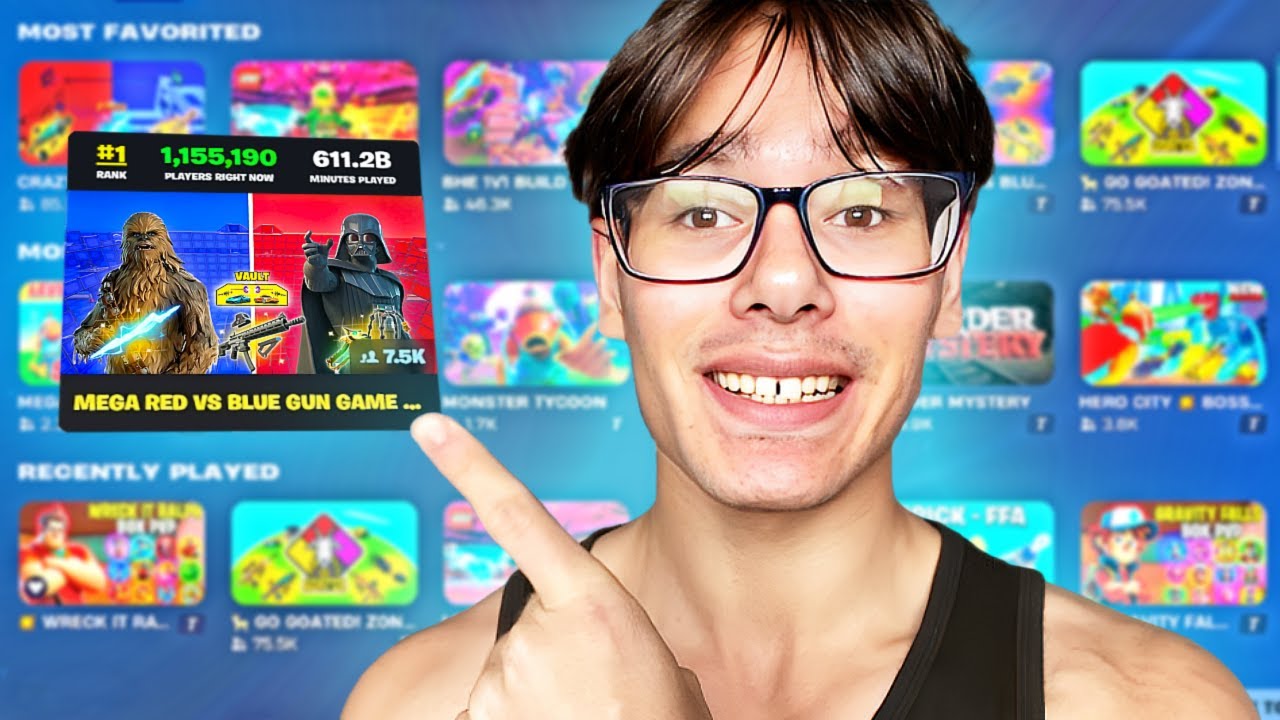 How To Make VIRAL Fortnite Map Thumbnails As A BEGINNER... - YouTube