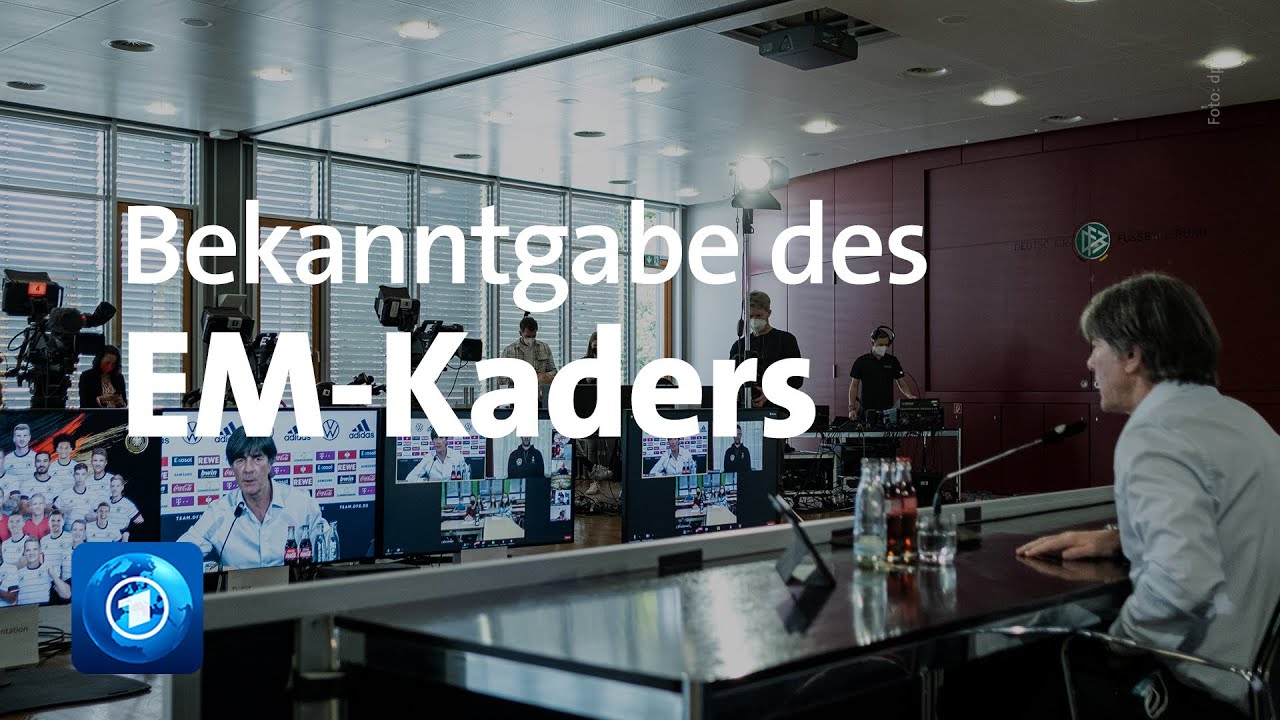 Steffen Simon über den Kader für die Fußall-Europameisterschaft - YouTube