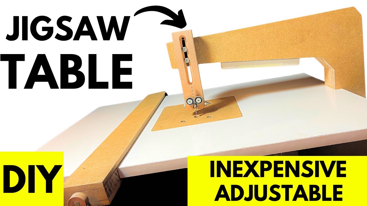Woodworking Wizardry: Elevate Your Craft with a Custom Jigsaw Table! # ...