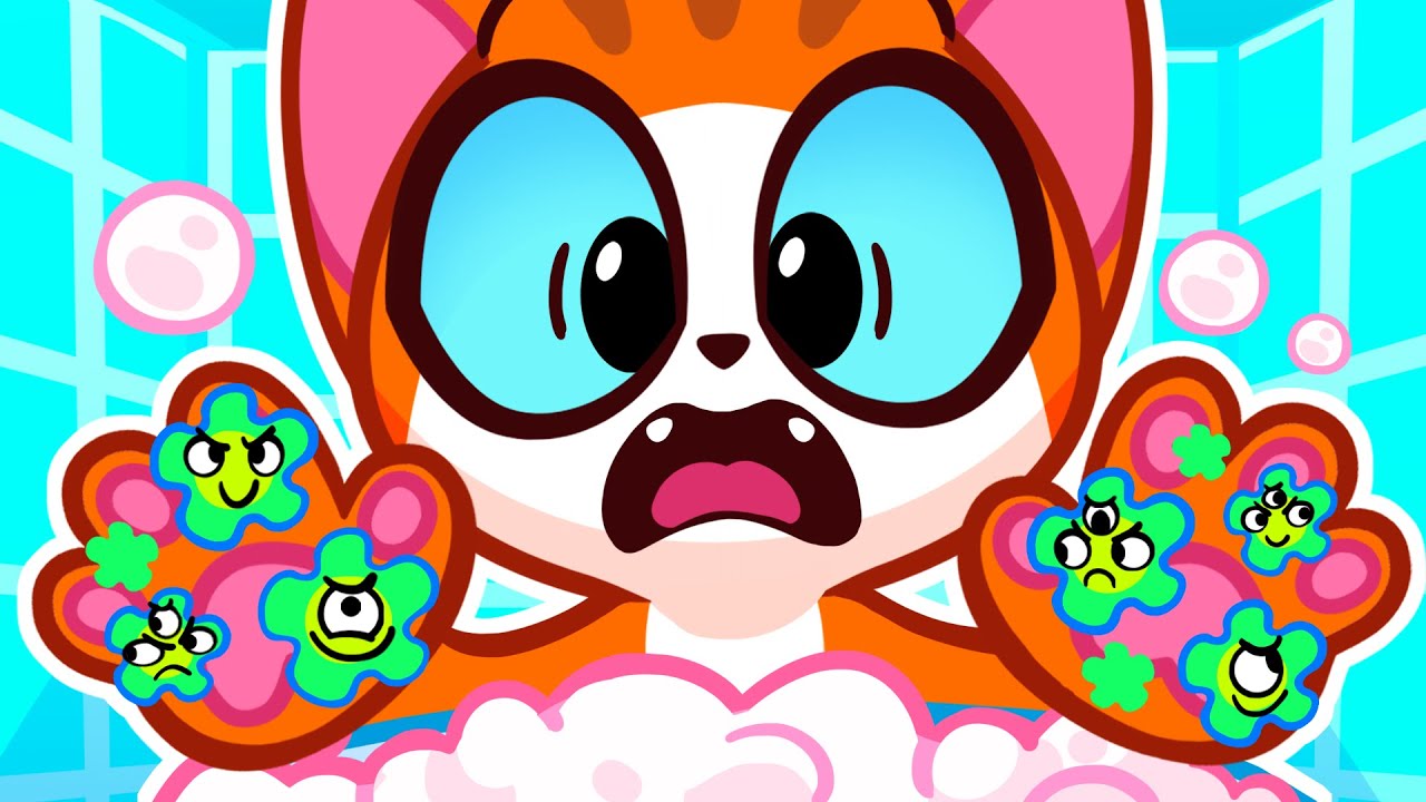 🤩🤚Wash your Hands and Fingers before Meal! Good Habits for Kids 🤩 ...