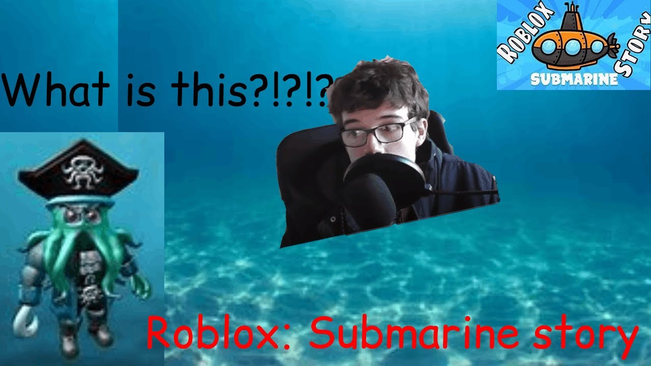 A sea monster broke into the submarine!!!(ROBLOX: Submarine story ...