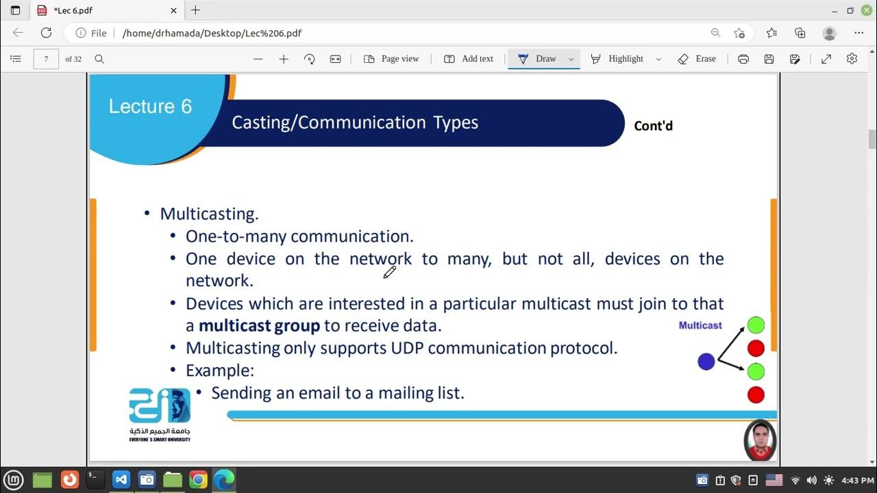 Network Programming - Lecture 6 - Socket Programming using Python – Part III - ESU - YouTube