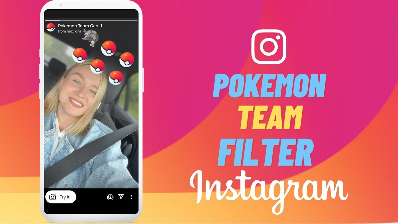 Pokemon Team Filter Instagram | Pokémon Pack Effect - YouTube