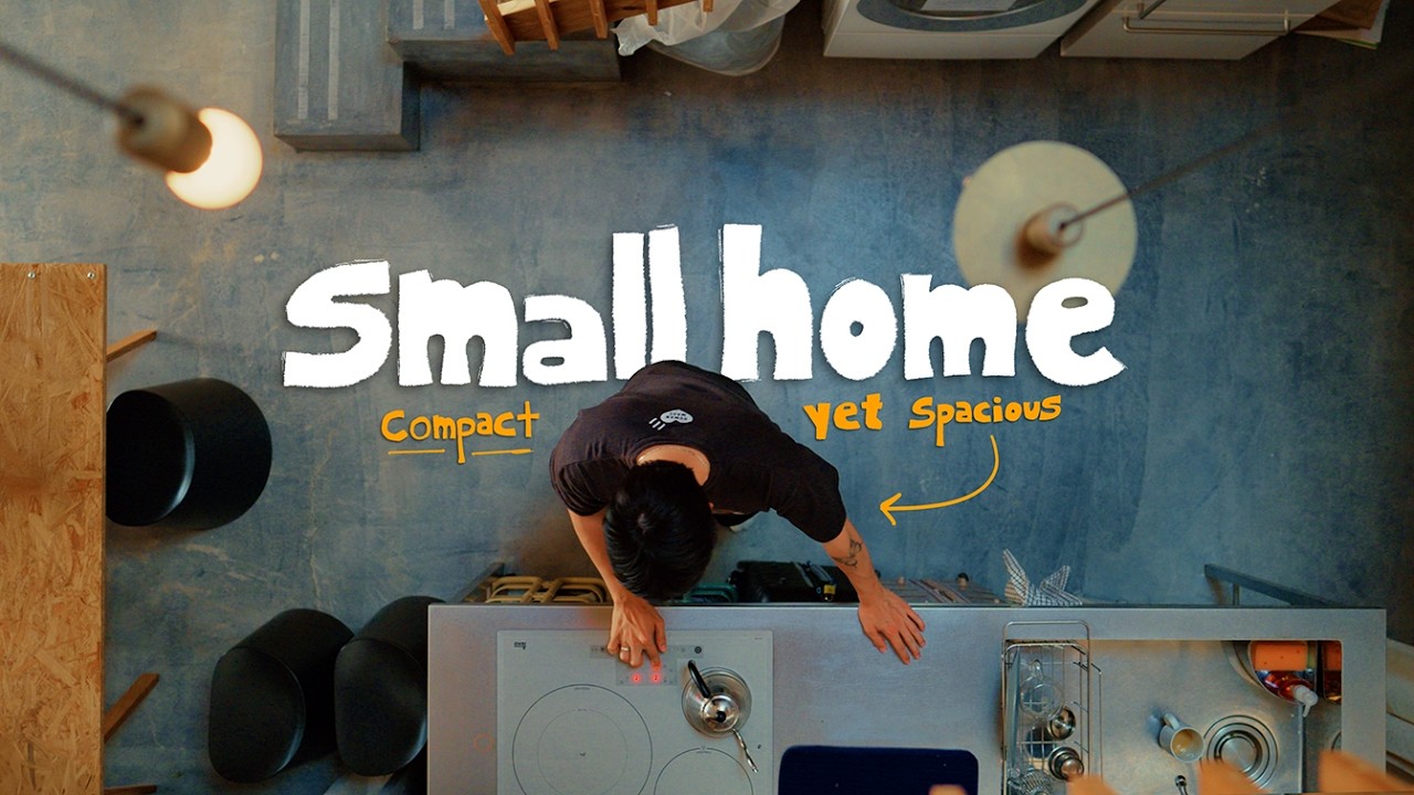 Compact yet Spacious Small Home in Japan - airbnb tour + vlog - YouTube