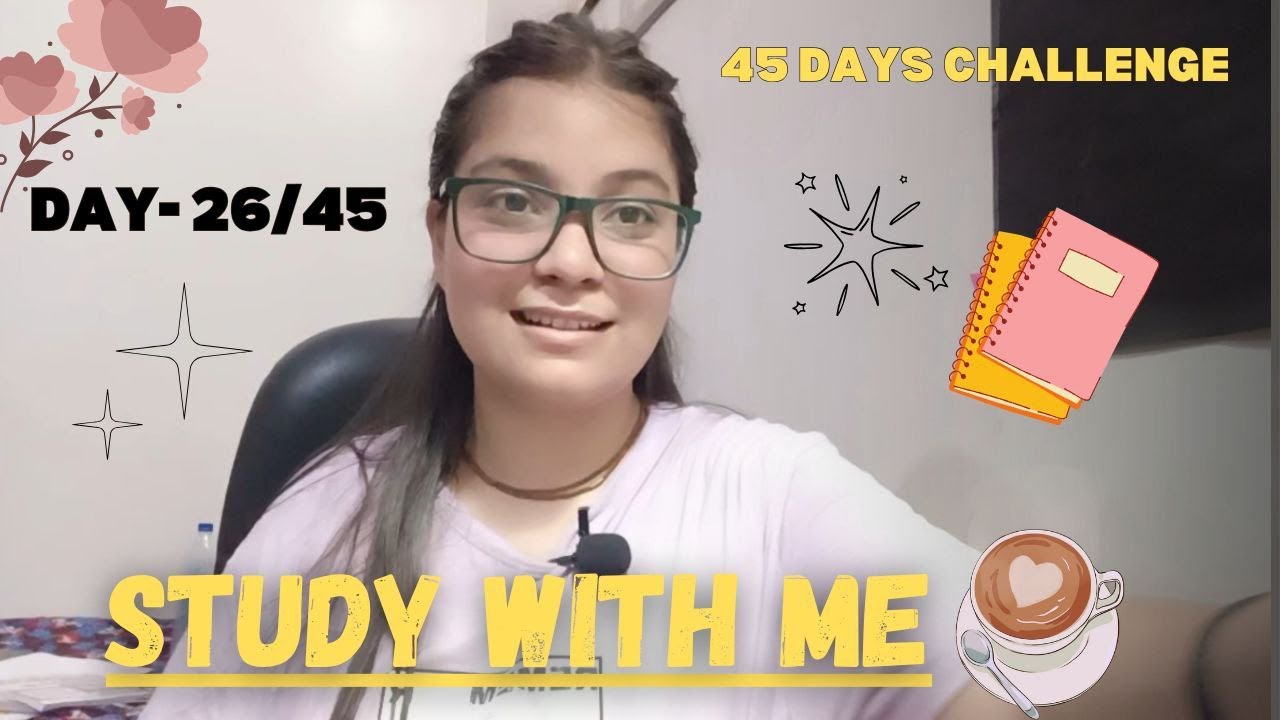 STUDY WITH ME LIVE | DAY-26|POMODORO| REAL TIME STUDY | NEET2026/JEE2026/UPSC/SSCGL - YouTube