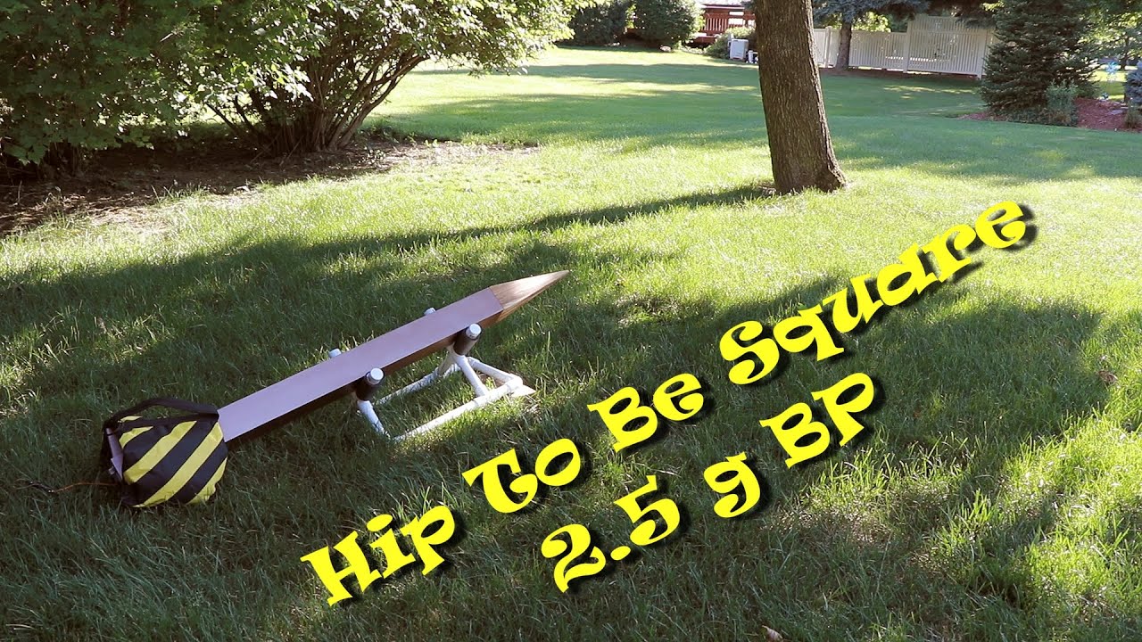 Is that a square rocket? Ground testing a custom square rocket. - YouTube