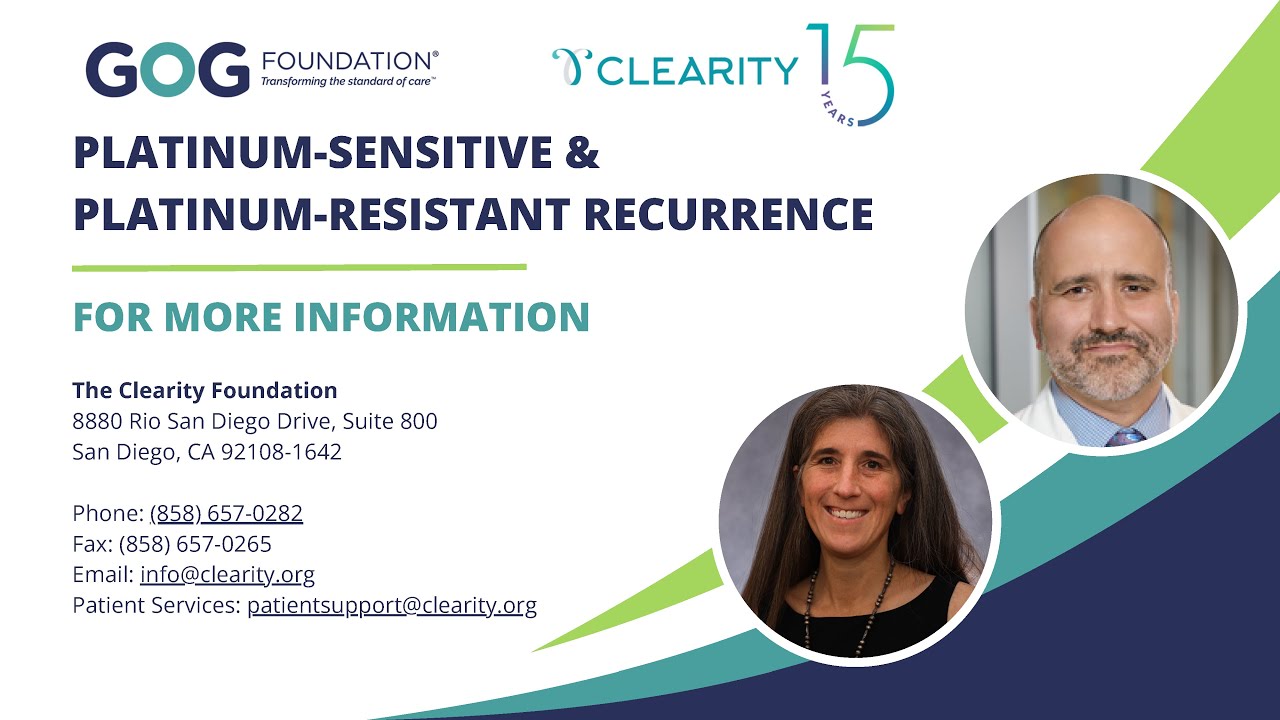 Ovarian Cancer Online Symposium: Platinum-Sensitive & Platinum ...