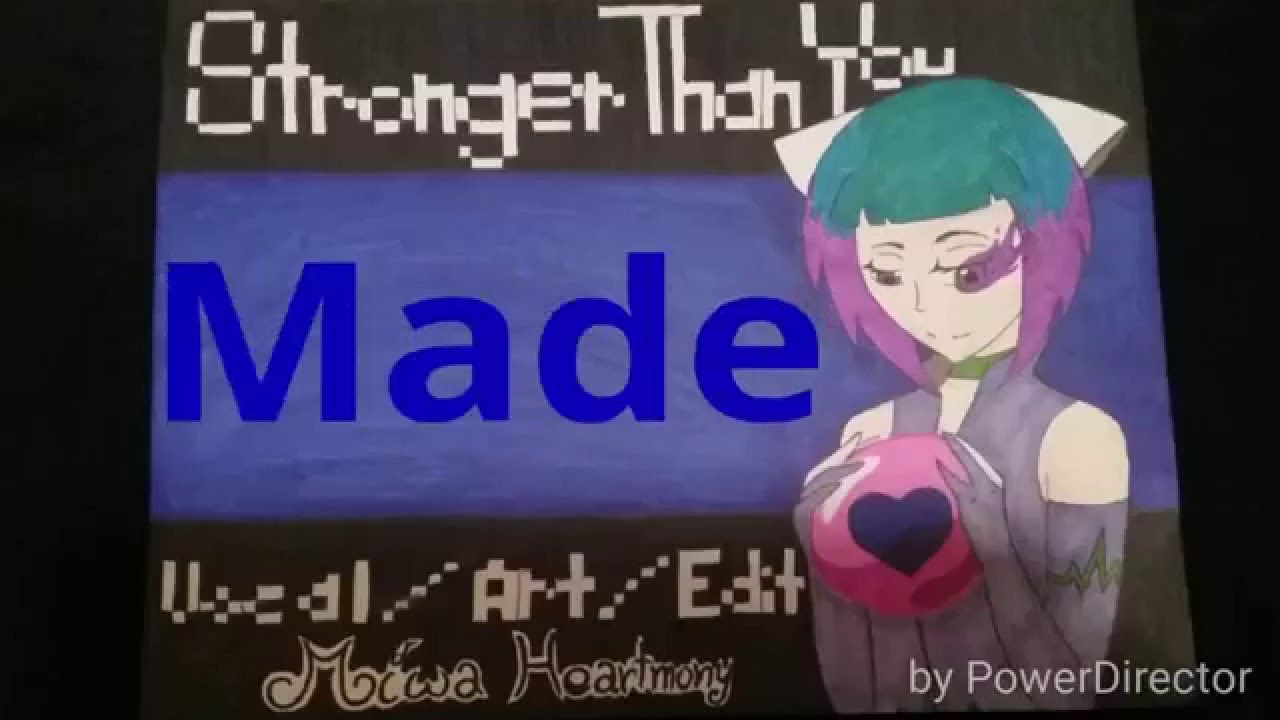 Stronger Than You (Garnet & Sans Lyrics Collaboration) [A.O.M.A.] - YouTube