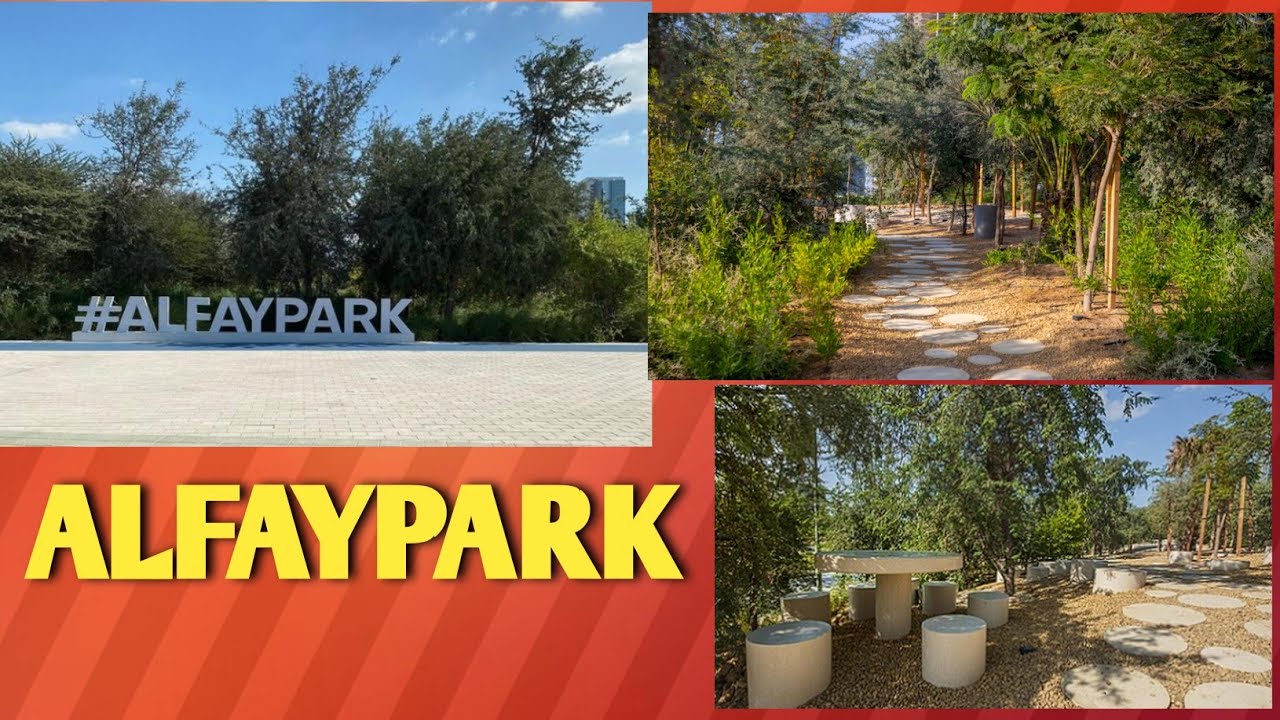 Visiting Al Fay Park in Al Reem Island - Chachus Bay - YouTube