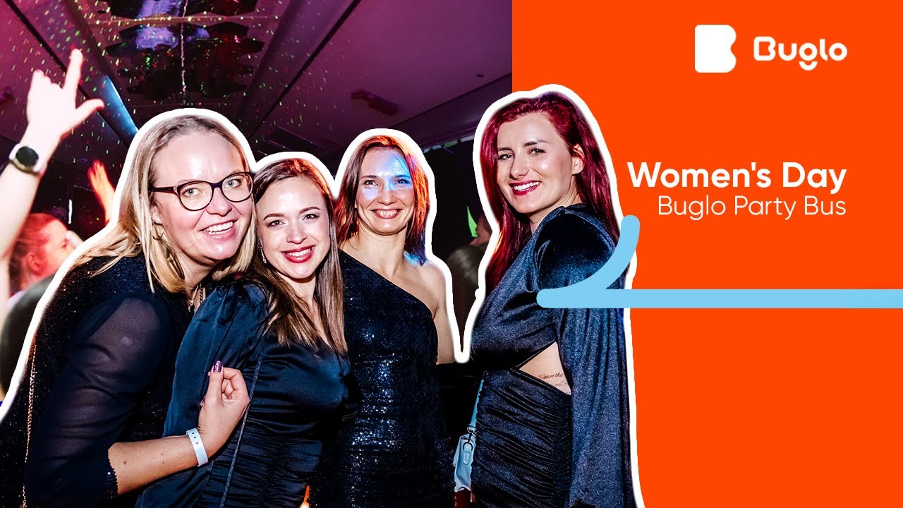 🟠Buglo Party Bus – Women's Day at Buglo! 🚌 - YouTube