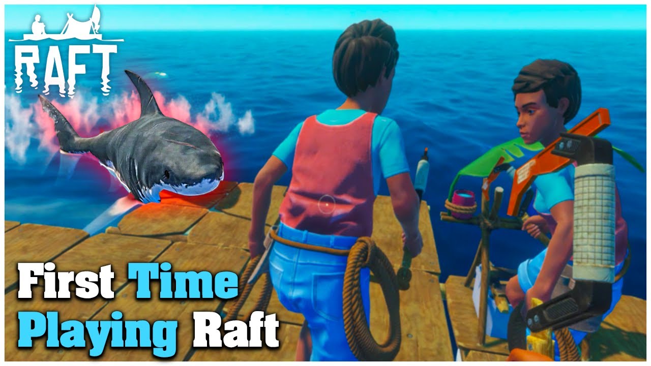 First Time Playing Raft - Multiplayer Gameplay With Friends - YouTube