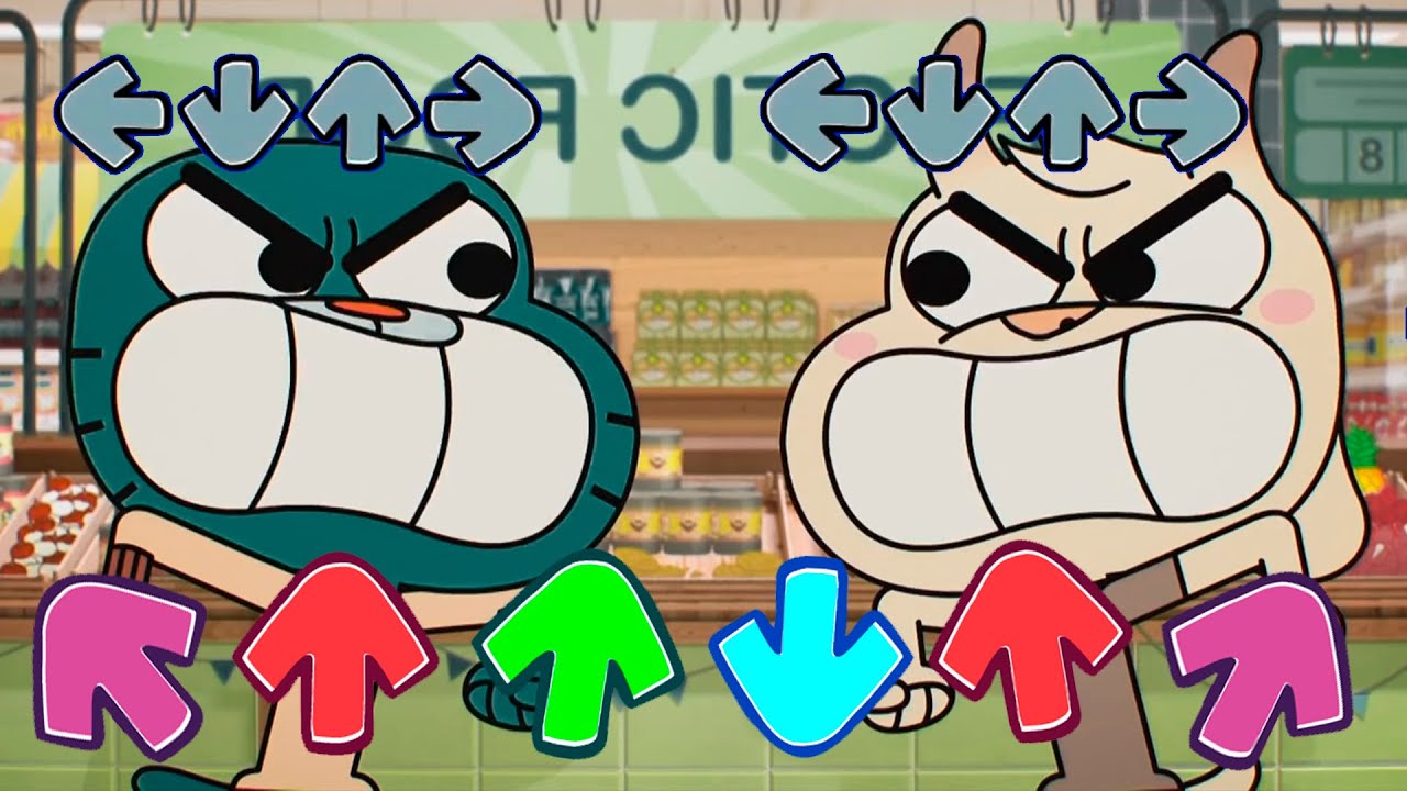 Gumball vs Chi Chi in Friday Night Funkin' - YouTube