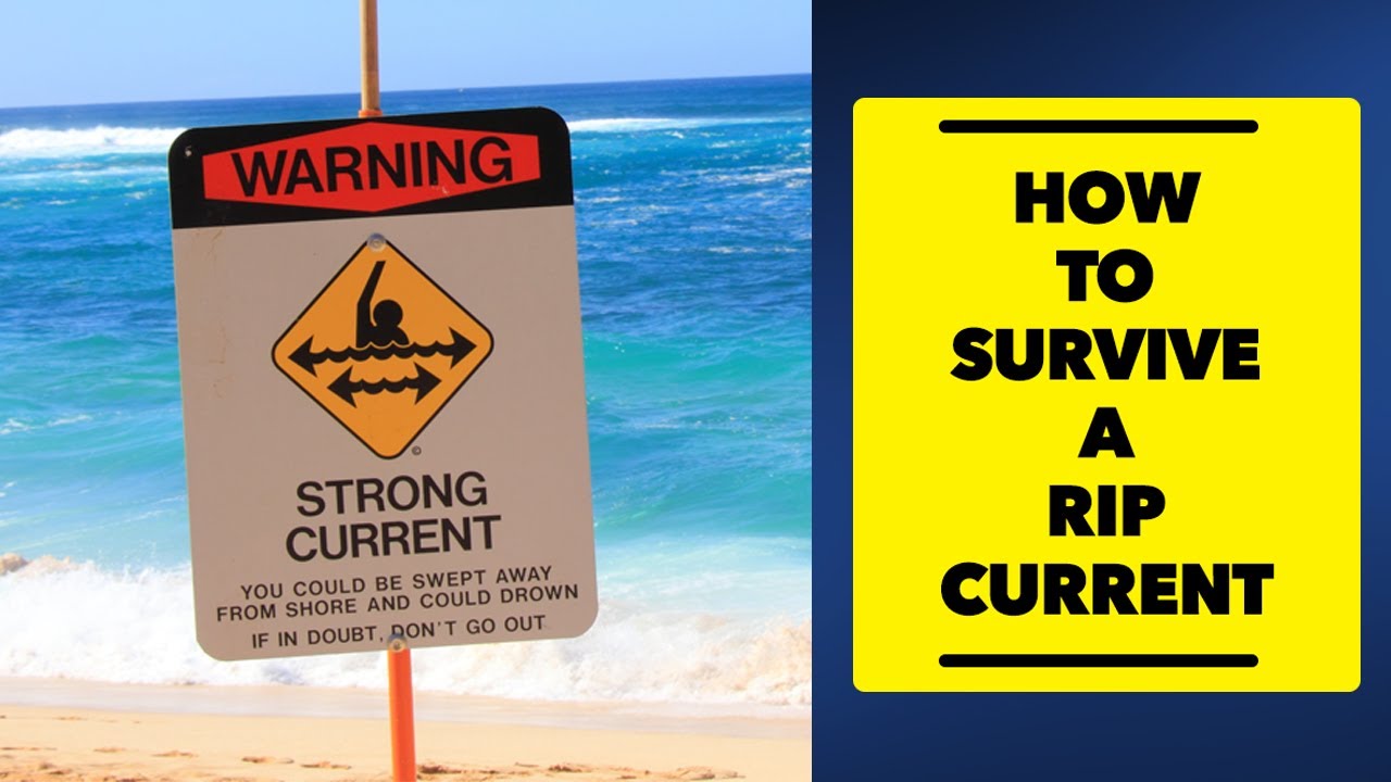 How to survive a rip current - YouTube