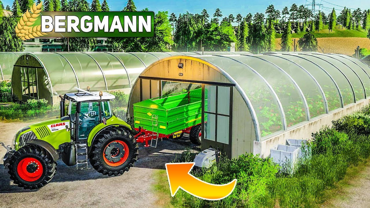 LS19 HOF BERGMANN #5: GEWÄCHSHAUS in Betrieb genommen ...