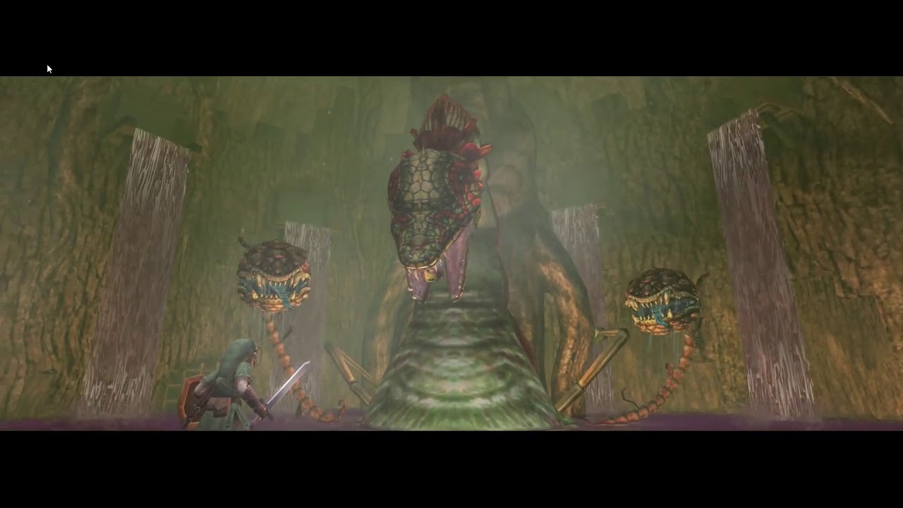 The Legend Of Zelda Twilight Princess: Boss 1 Diababa - YouTube