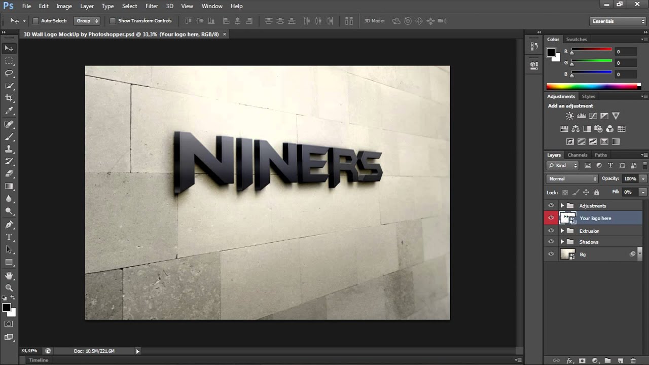 Photoshop 3D Mockup - Arquivo Para Download - YouTube