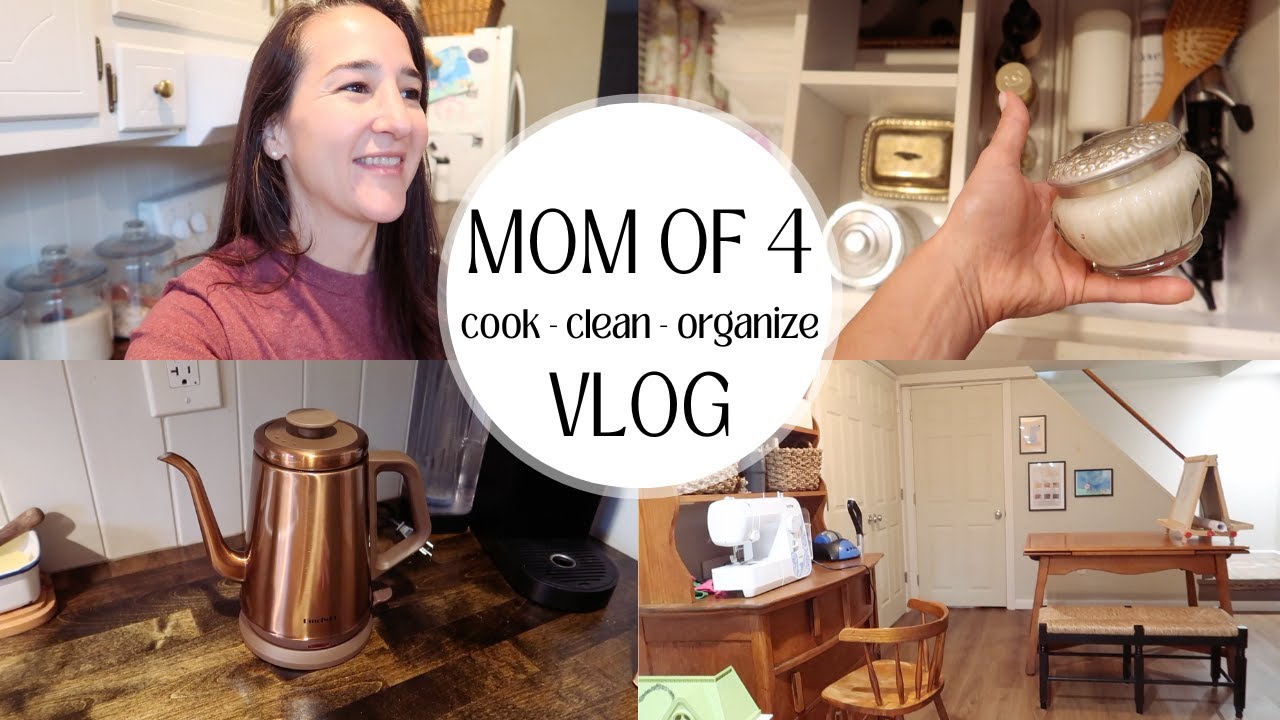 Summer Homemaking, Craft Room + Bathroom Organization VLOG - YouTube