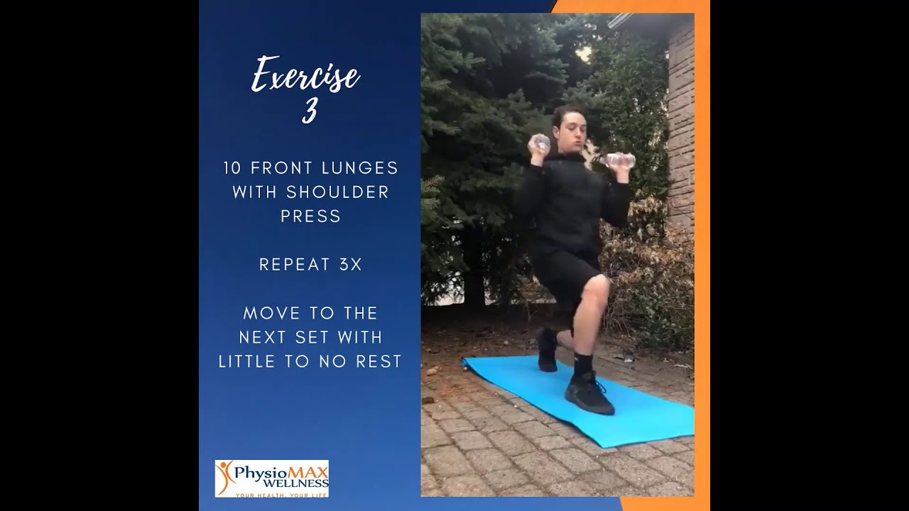 Workout Wednesday - Legs & Shoulders Home Workout - YouTube