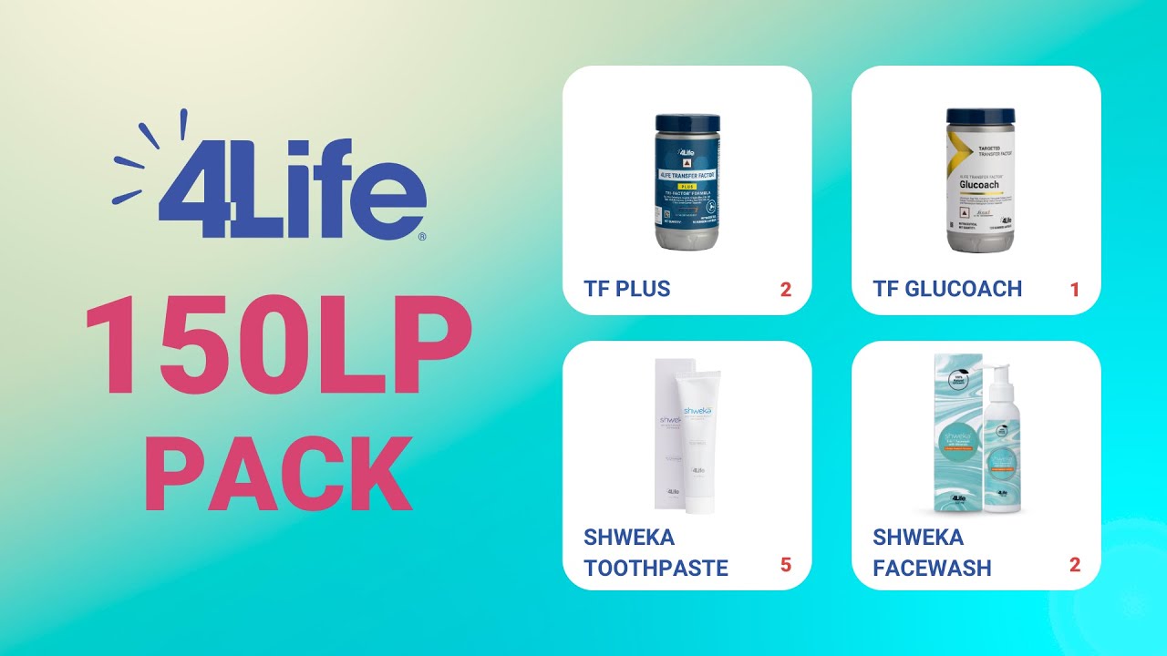 Game-changing opportunity with 4Life’s 150LP Pack - YouTube