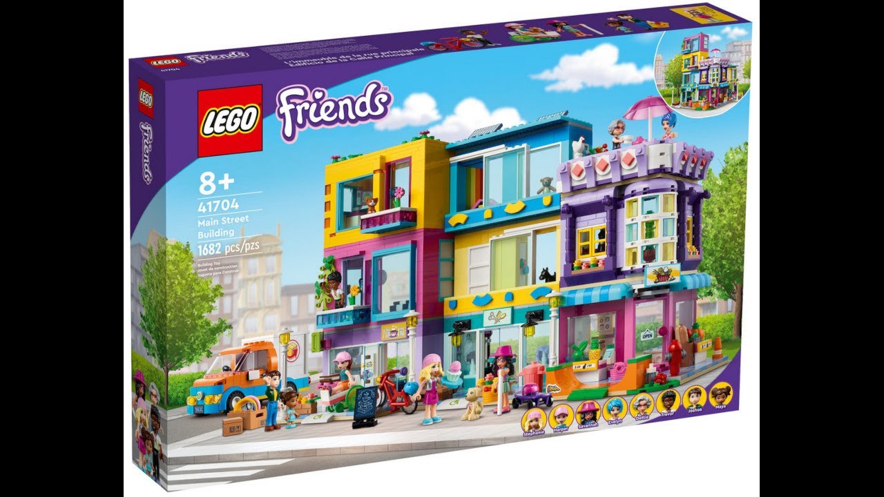 LEGO Instructions | Friends | 41704 | Main Street Building | Heartlake ...