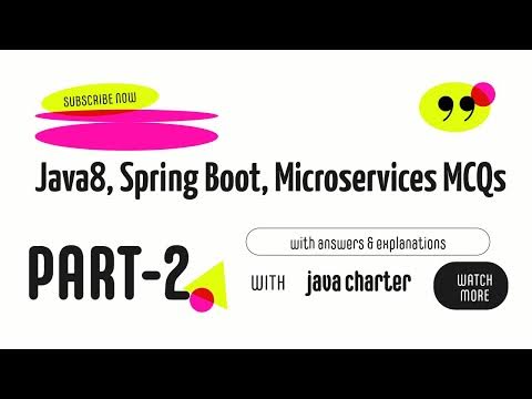 Part 2 - Tackling Java 8, Microservices, Spring Boot MCQ #springboot #javainterviewquestions # ...