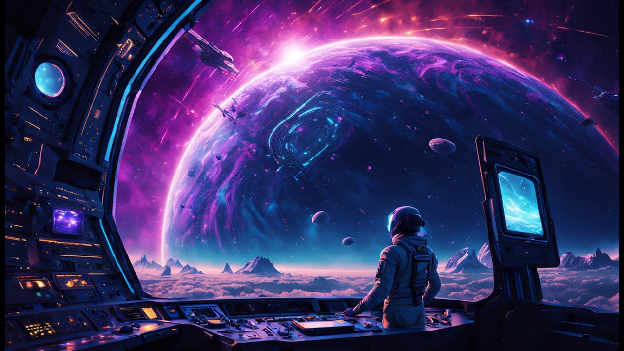 Astral Navigation – Hypnotic Space Soundscape - Ambient Relaxing ...