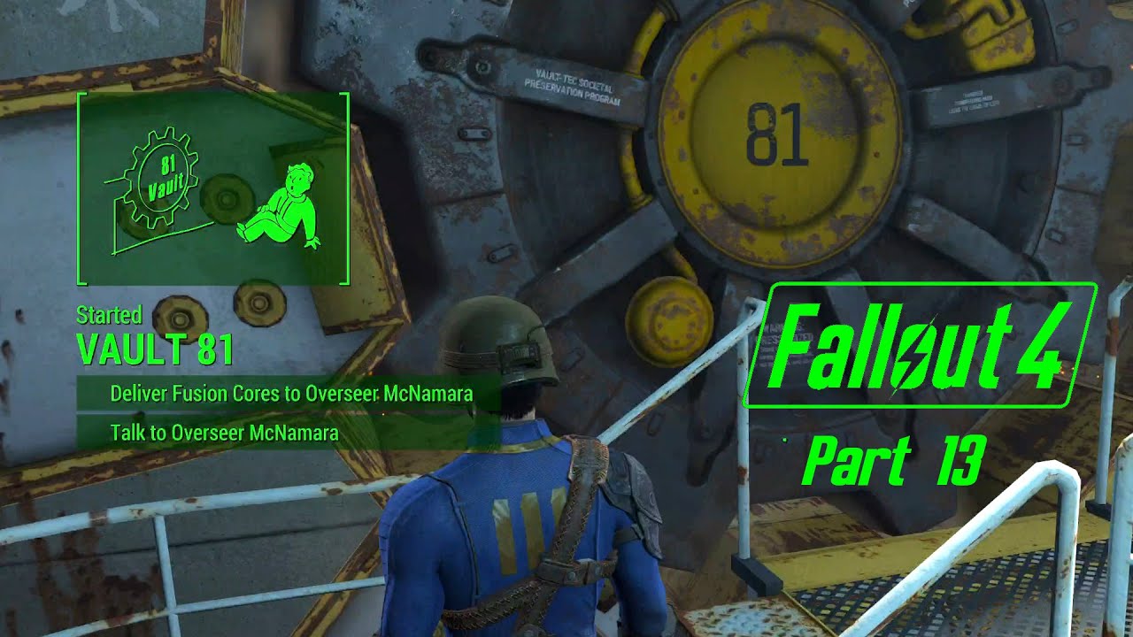 Fallout 4 Part 13 ทัวร์ Vault 81 - YouTube