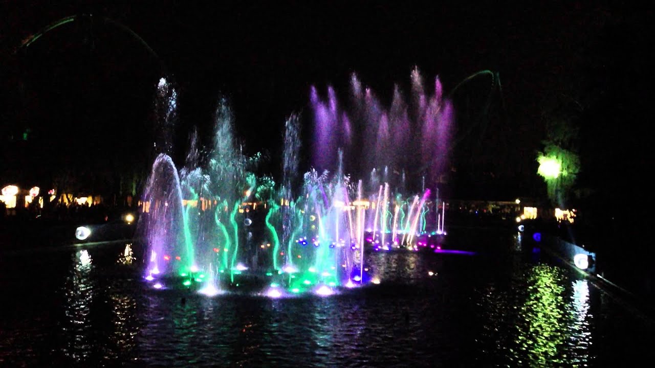 STARLIGHT SPECTACULAR: ILLUMINATION OF WATER- Canada's Wonderland - YouTube