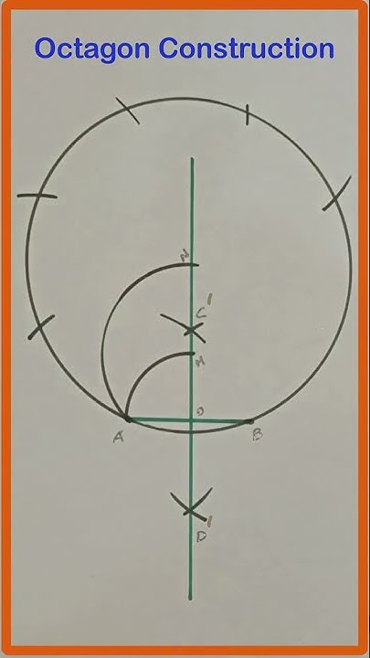 How to construct an Octagon #shorts - YouTube