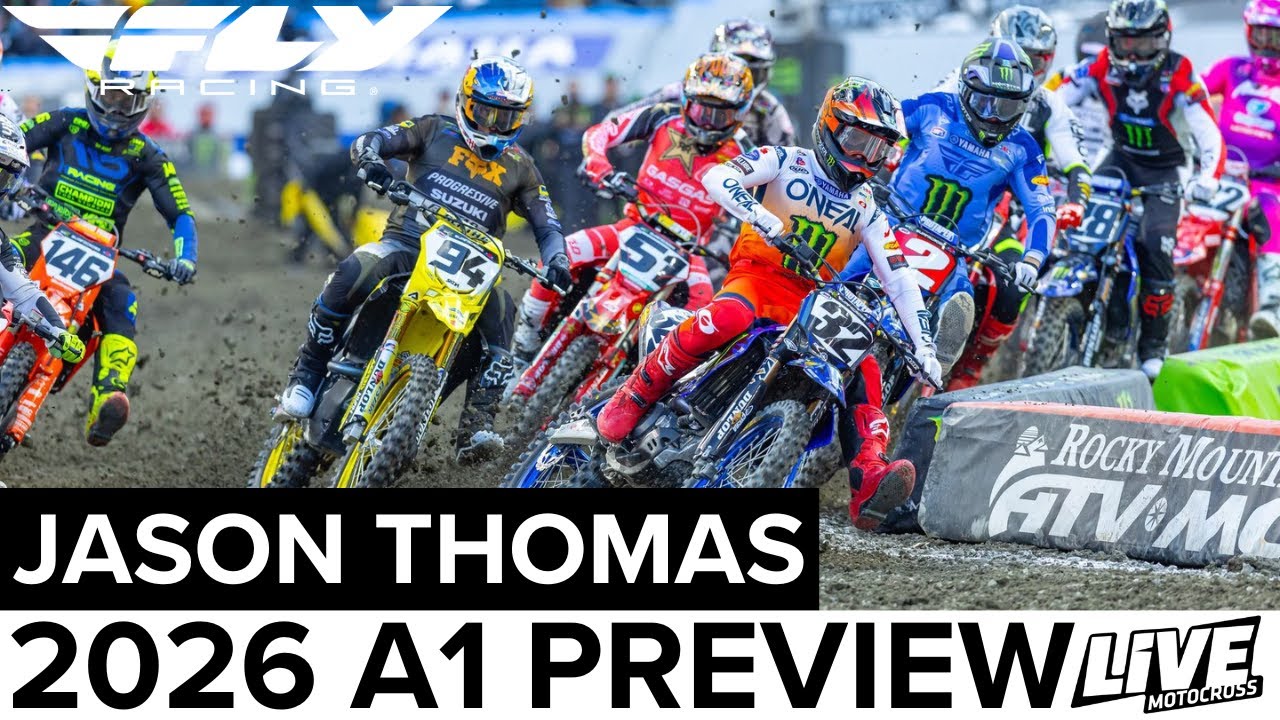 Jason Thomas: 2026 Anaheim 1 Supercross Preview - YouTube