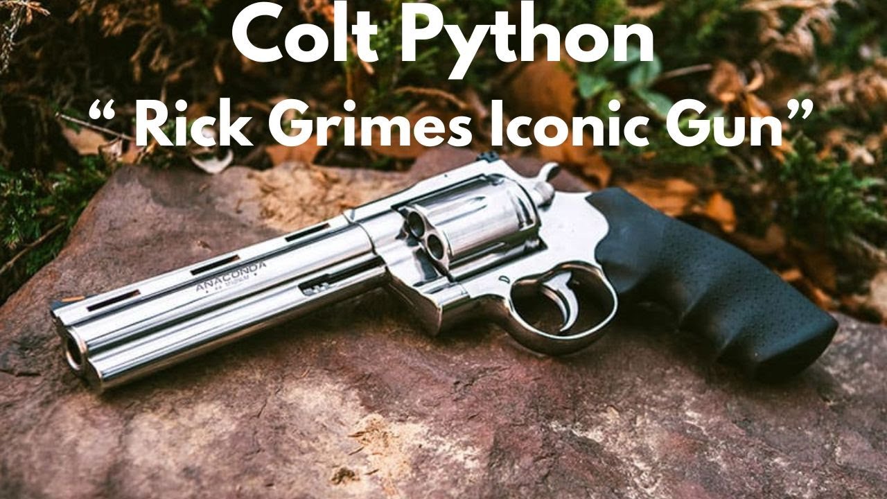 Colt Anaconda "The Rick Grimes Iconic Gun" - YouTube