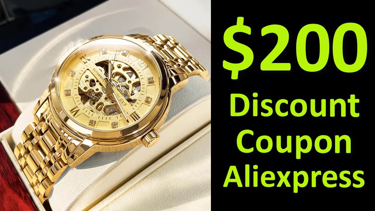 Best Aliexpress Sale Discount Promo Codes Coupons OLEVS 9901 Watches ...
