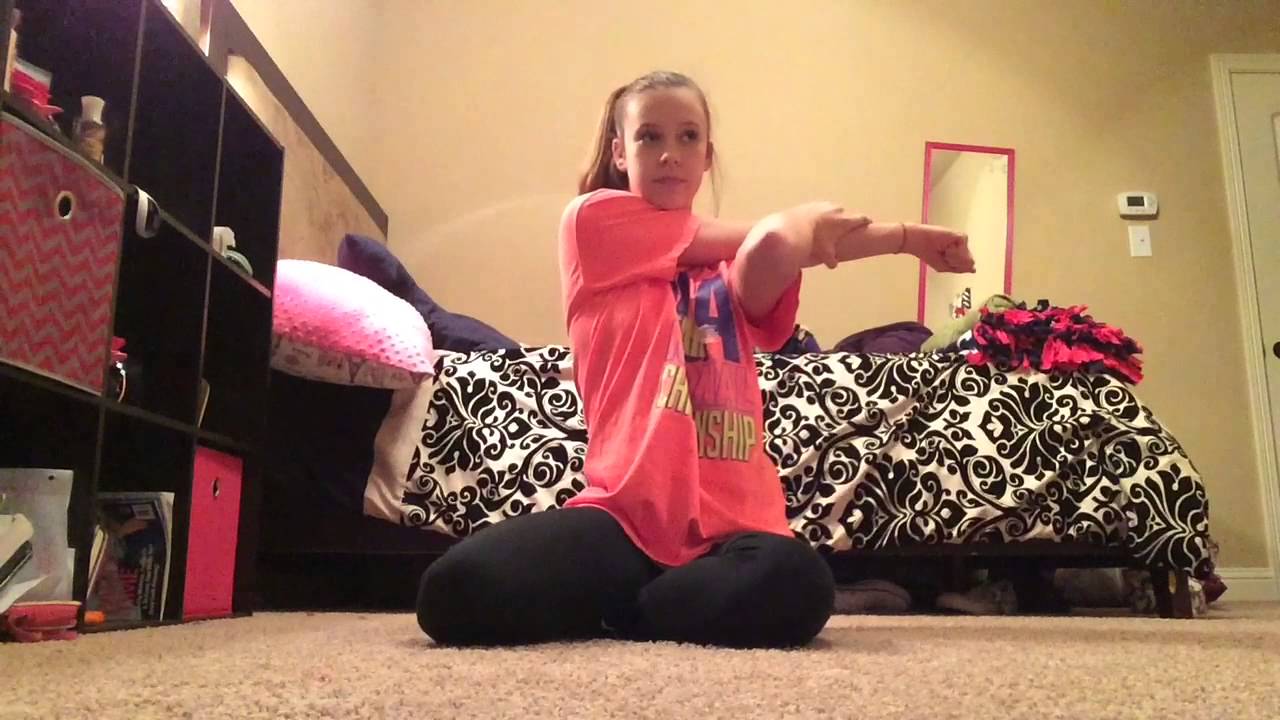 Stretches to get your scorpion/needle - YouTube