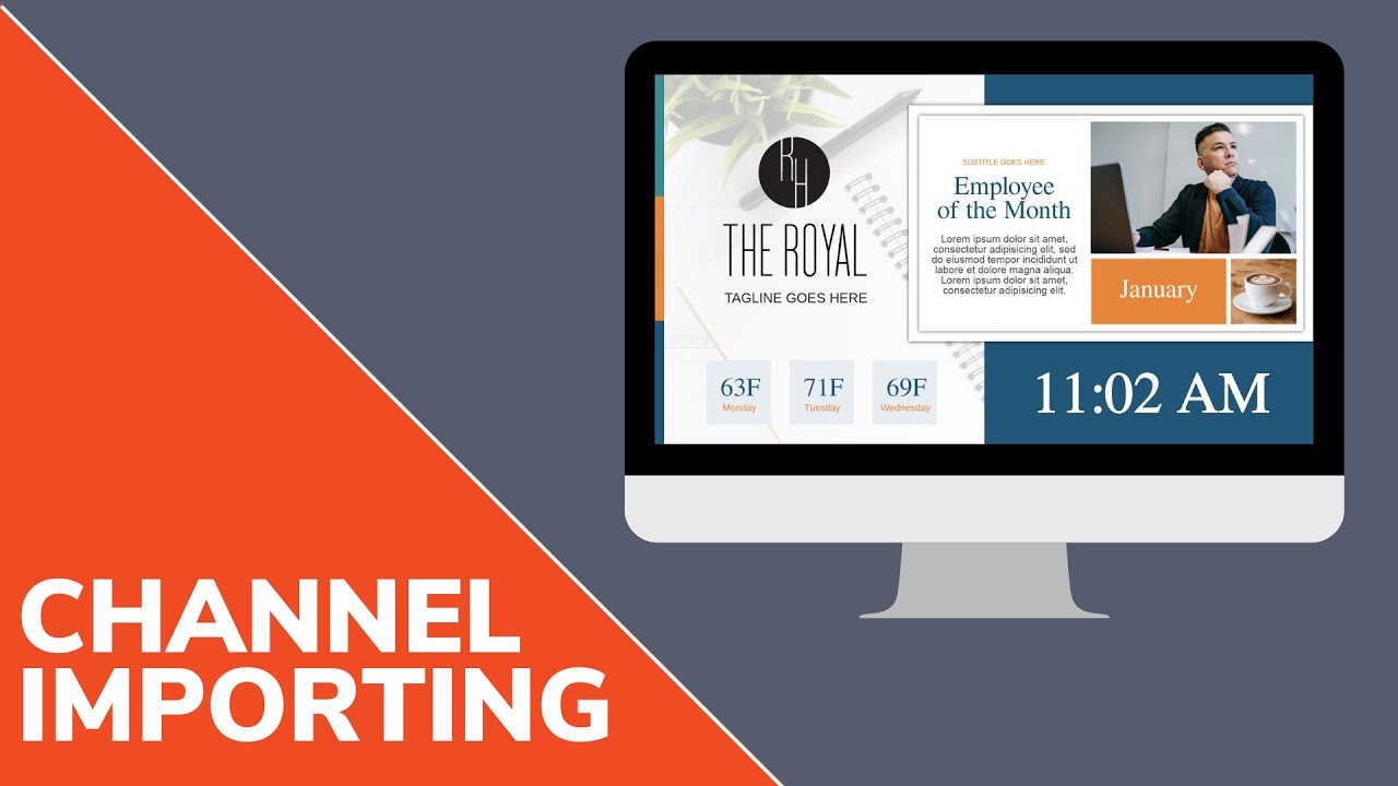 Importing Channels Content Library - YouTube