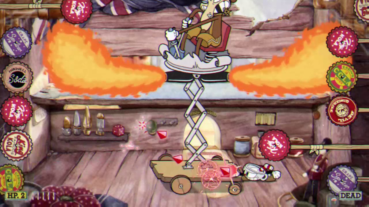 Cuphead- tom and Jerry boss - YouTube