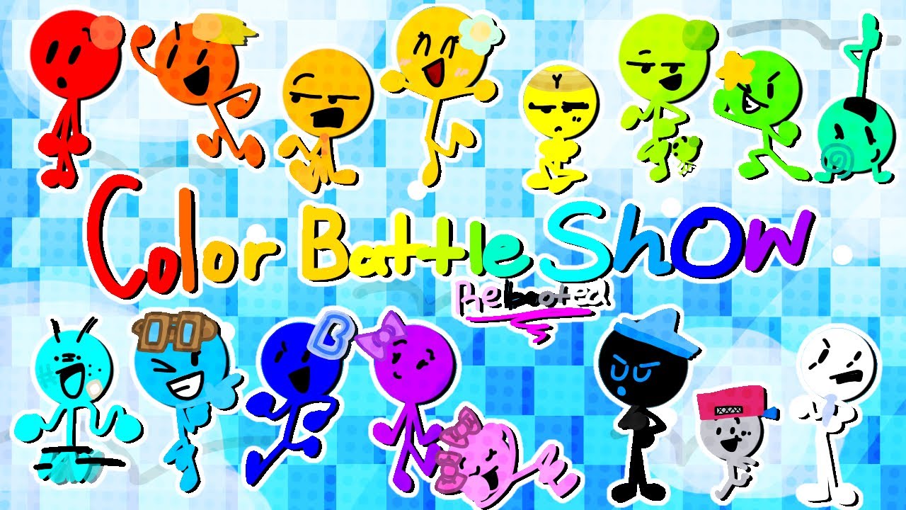 Color Battle Show Rebooted Speed Art! - YouTube