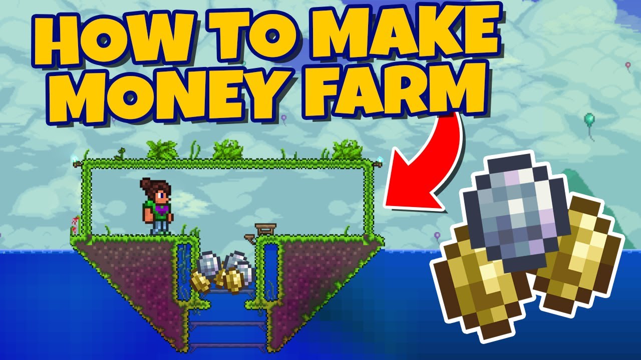 How to make Money Farm in Terraria - YouTube