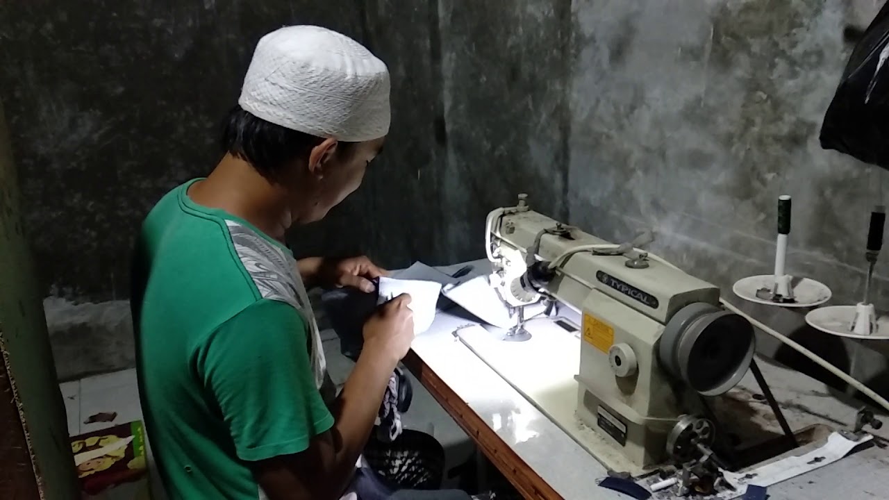 Belajar Jahit Topi Jepang Part 1 - YouTube