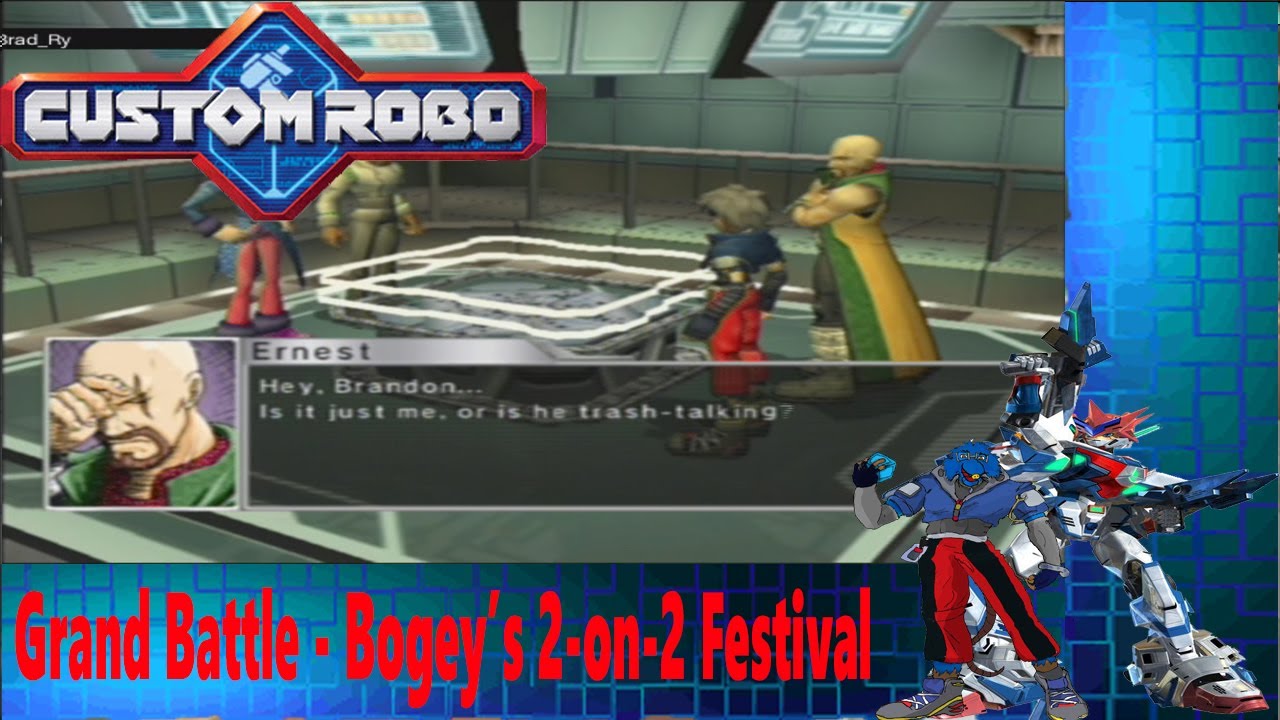 Custom Robo - Grand Battle: Bogey's 2-on-2 Festival - YouTube