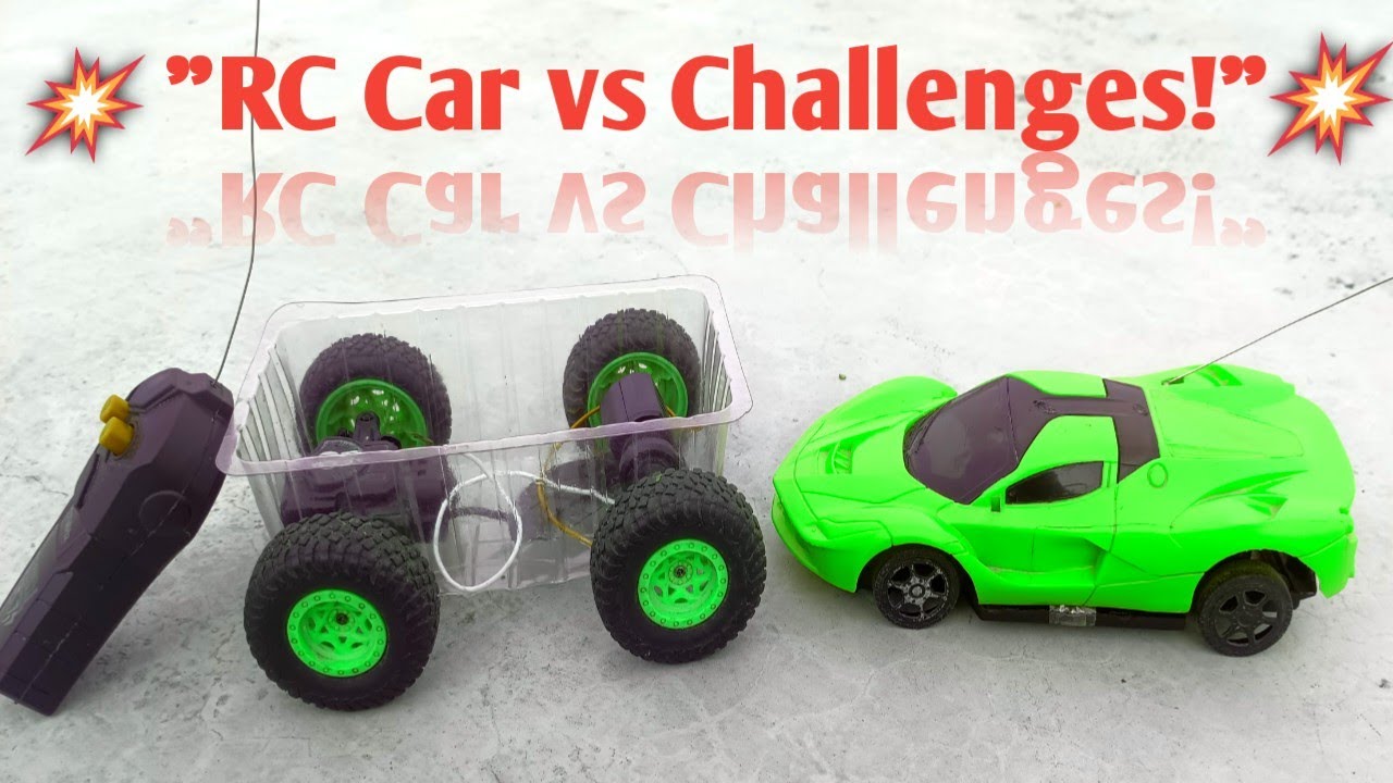 Plastic RC Car Challenge 🚗🔥 | DIY RC Toy vs Obstacles @dvtoystv - YouTube