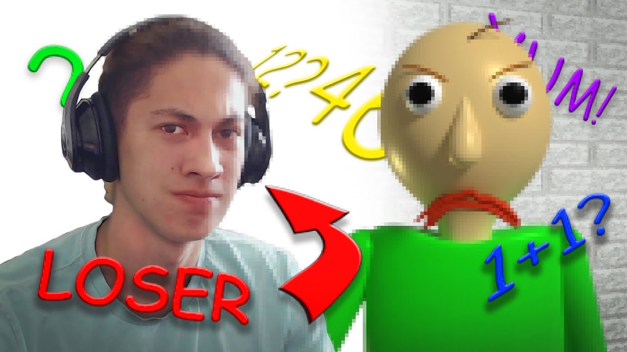 I'VE NEVER BEATEN BALDI'S BASICS | Baldi's Basics Full Game - YouTube