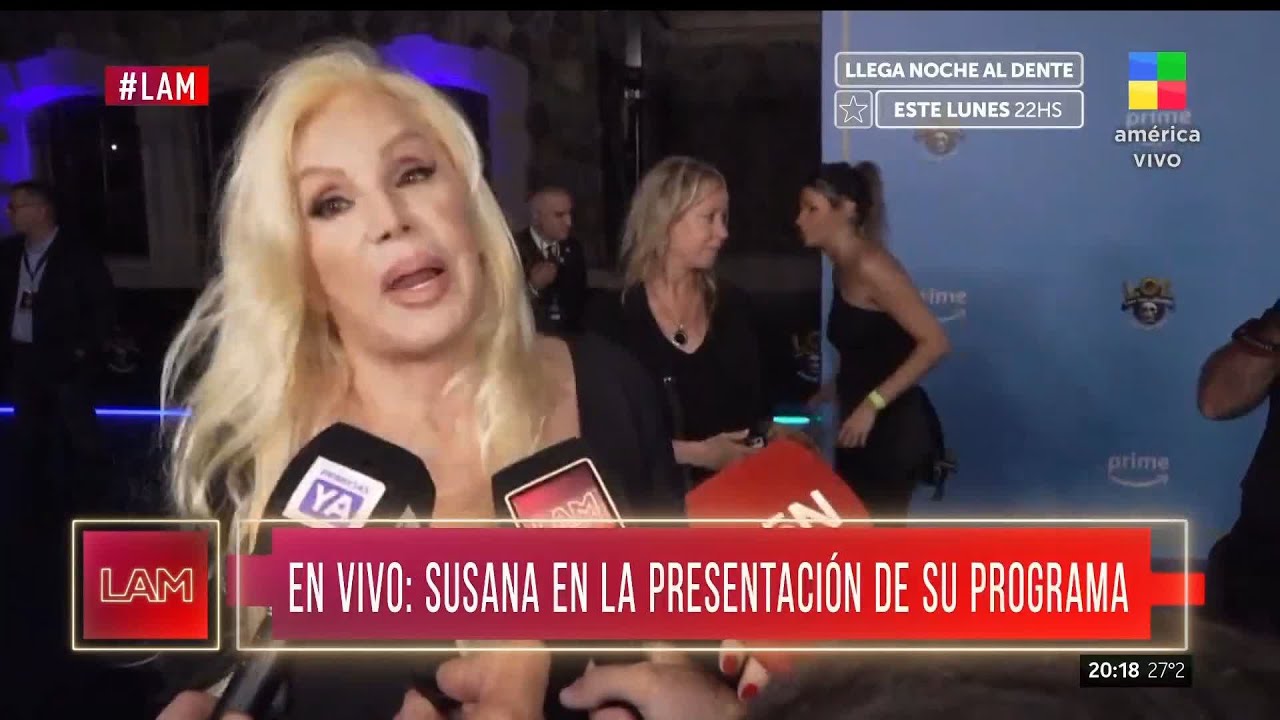 Susana Giménez habló con LAM sobre su regreso a la TV: "No quiero estar ...