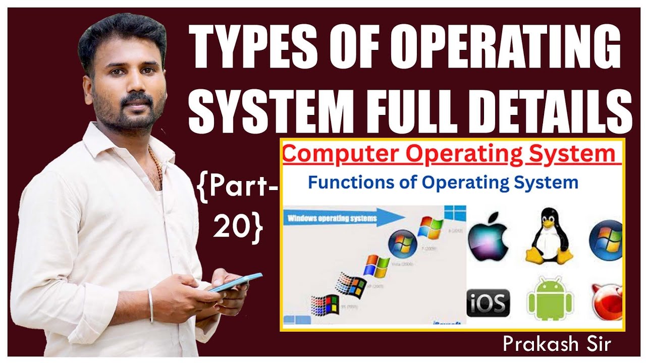 What is Operation System ! Types of Operating System Full details in ...