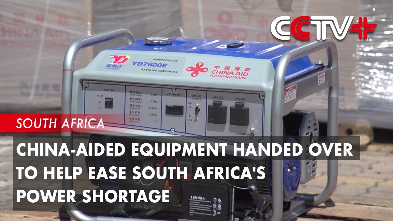 China-Aided Equipment Handed over to Help Ease South Africa's Power ...
