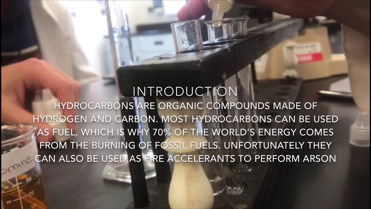 Lab Activity: Identification of Hydrocarbons - YouTube