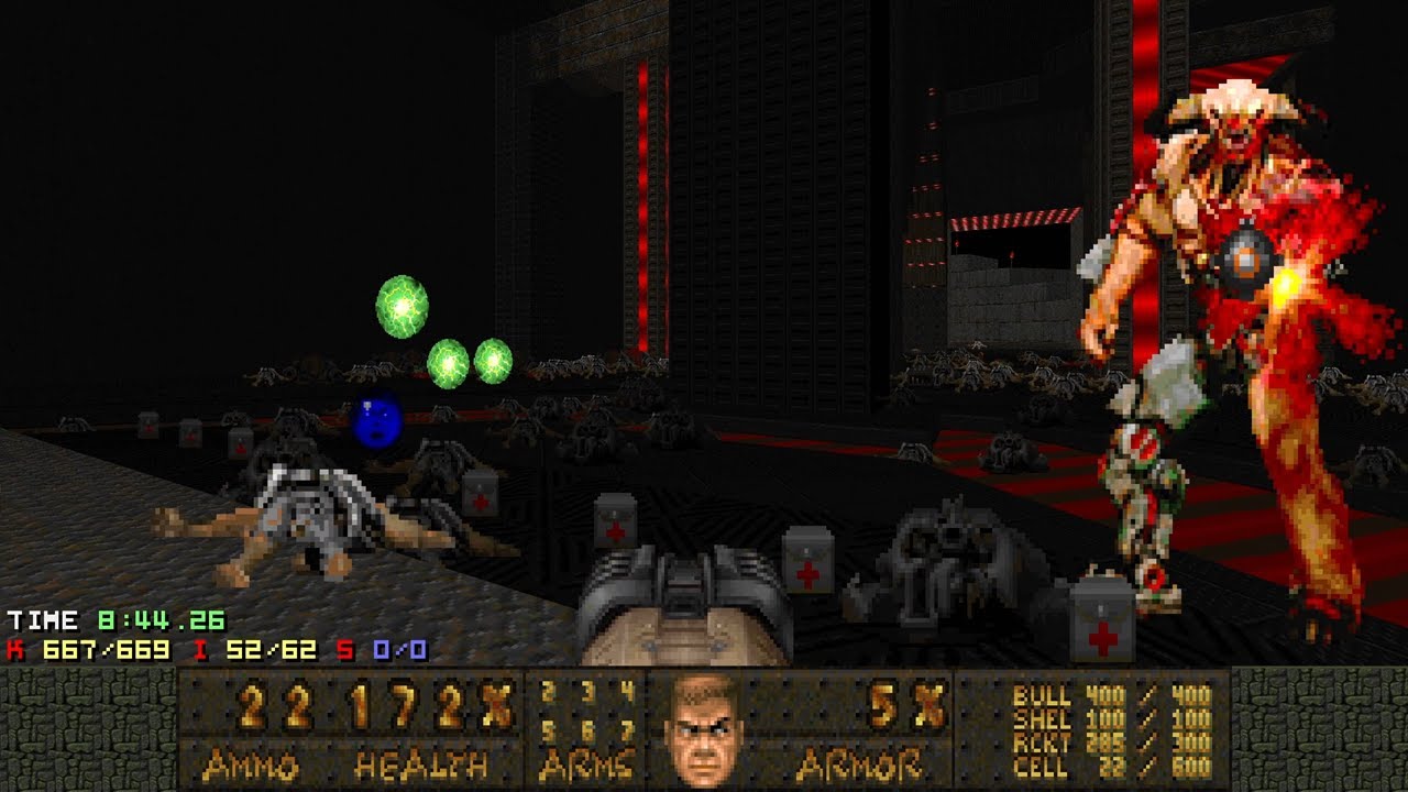 Doom 2 - Crusader (Map 10: To Kill a King): UV-Max (WAD Author ...