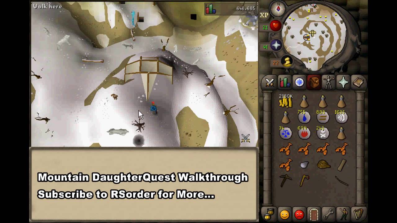 How to Start OSRS Mountain Daughter-Best Walkthrough for Mountain ...
